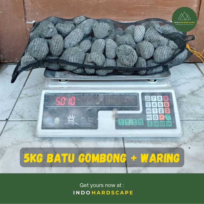 Jual 5KG BATU GOMBONG + WARING MEDIA FILTER AQUARIUM & KOLAM | Shopee ...