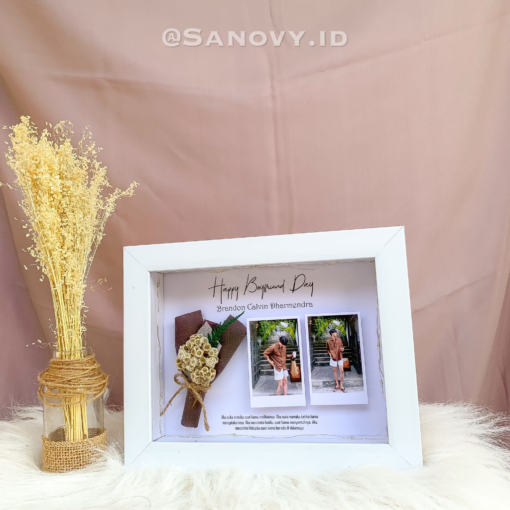 Jual (1520001) Frame 3d ukuran 15x20 kado wisuda, kado ulang tahun ...