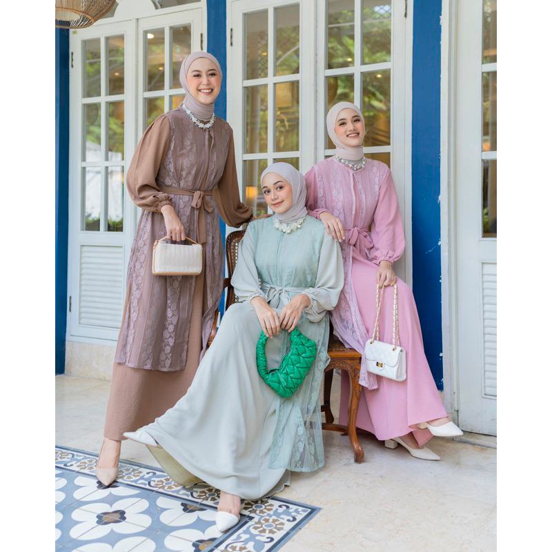 Jual Mahara - LAIQA Set Dress | Shopee Indonesia