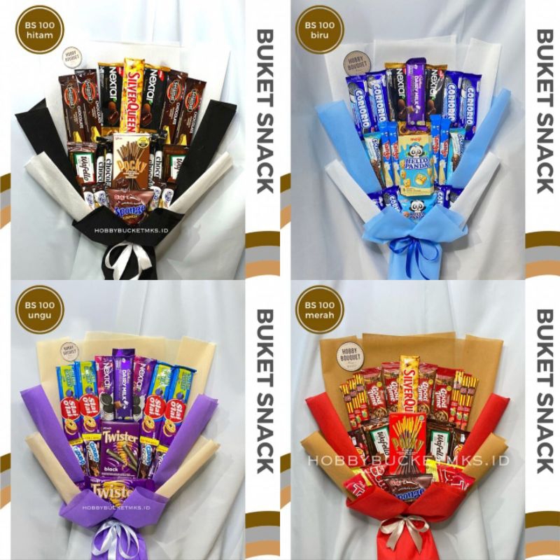 Jual BUKET SNACK MAKASSAR (hadiah birthday/wisudah/sempro/semhas ...