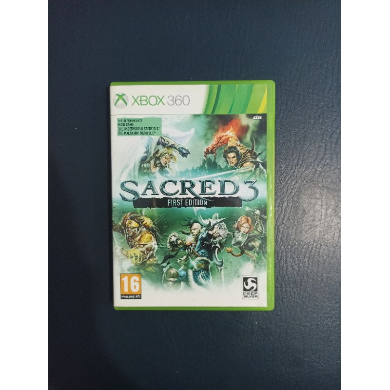 Jual BD Kaset Game XBOX 360 Sacred 3 First Edition Ori Original | Shopee Indonesia
