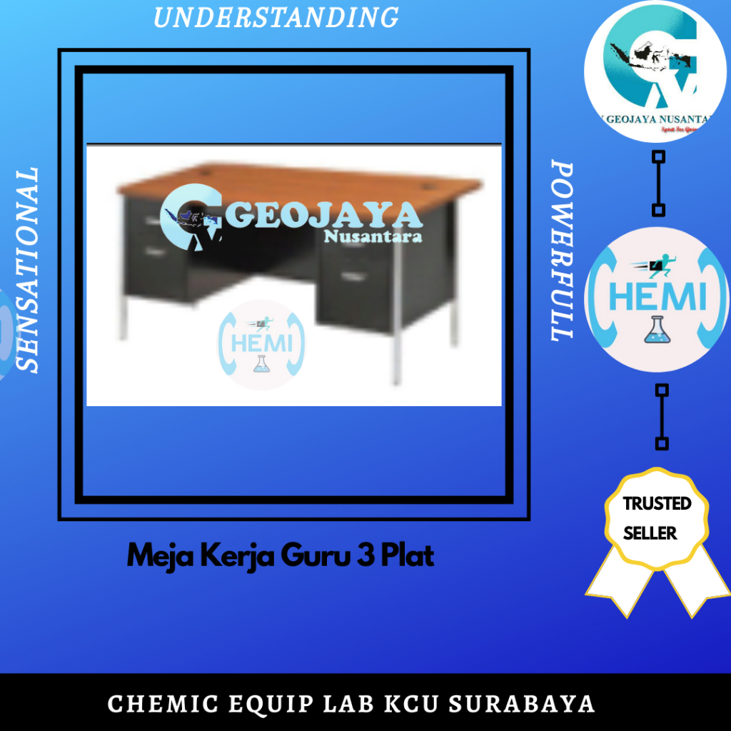 Jual Meja Kerja Guru 3 Plat Rangka Besi Hollow Lapis epoxy | Shopee ...