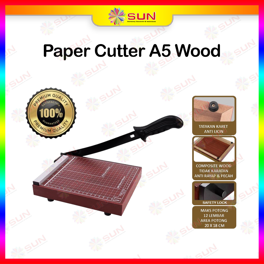 Jual Paper Cutter Mini A5 Alat Potong Mesin Pemotong Kertas Hvs