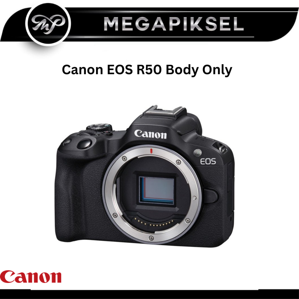 Jual Canon EOS R50 Body Only Mirrorless Camera Canon EOS R 50 GARANSI ...
