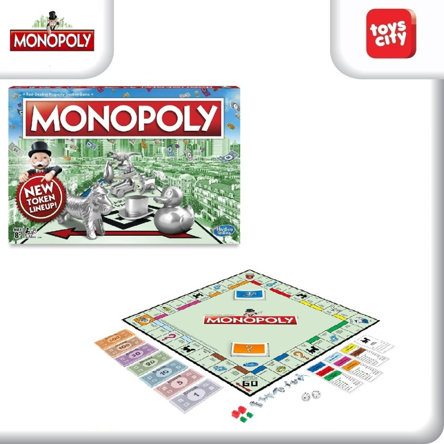 Jual Hasbro Monopoly Classic Game Mainan Boardgame | Shopee Indonesia