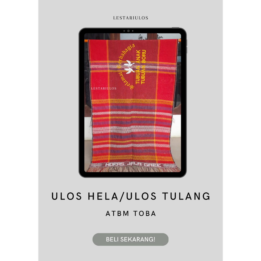 Jual Ulos Hela/Ulos Tulang manogu ATBM Toba | Shopee Indonesia