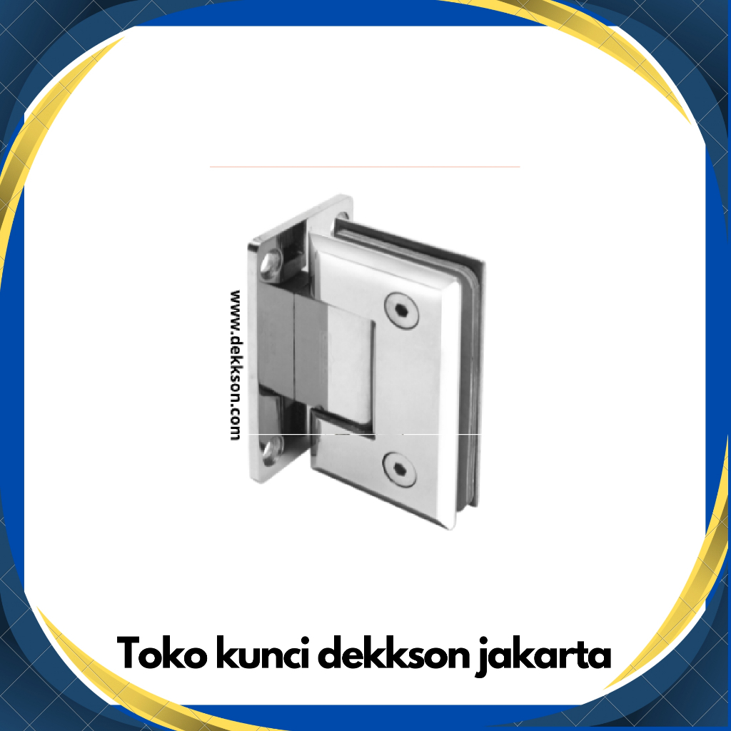 Jual engsel shower dekkson 5301 glass to wall dekkson | Shopee Indonesia