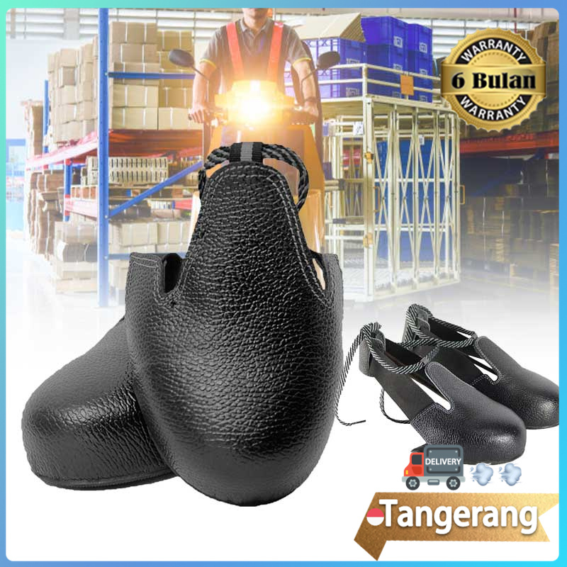 Jual Safety Toe Cap Overshoe Visitor Toe Guard Pelindung Besi Sepatu ...