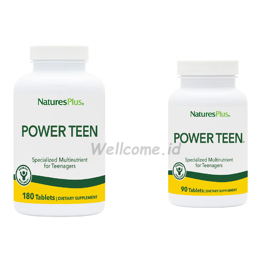 Jual NATURE'S PLUS POWER TEEN 90 180 Tablets | Shopee Indonesia