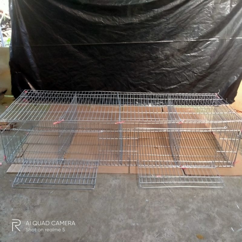 Jual kandang galvanis marmut P 120 L 40 T 25 cm | Shopee Indonesia