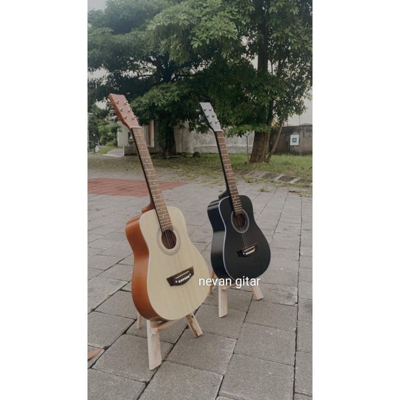 Jual GITAR AKUSTIK 3/4 PEMULA TERMURAH (FREE PACKING KAYU) | Shopee ...