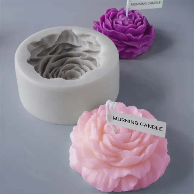 Jual Cetakan Lilin Estetik Bunga Mawar Flower Mold Candle | Shopee ...
