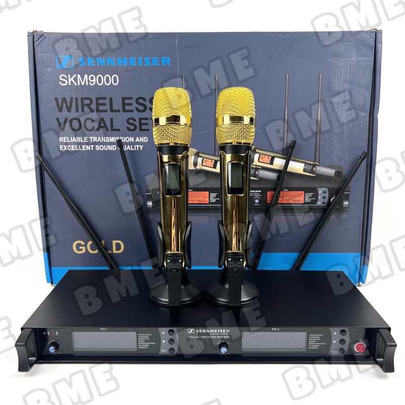 Jual Mic Wireless Sennheiser SKM 9000 Gold edition | Shopee Indonesia