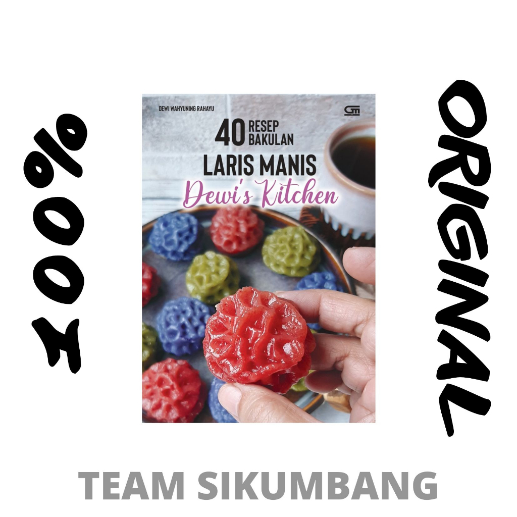 Jual Buku 40 Resep Bakulan Laris Manis Dewi’s Kitchen by Dewi Wahyuning ...