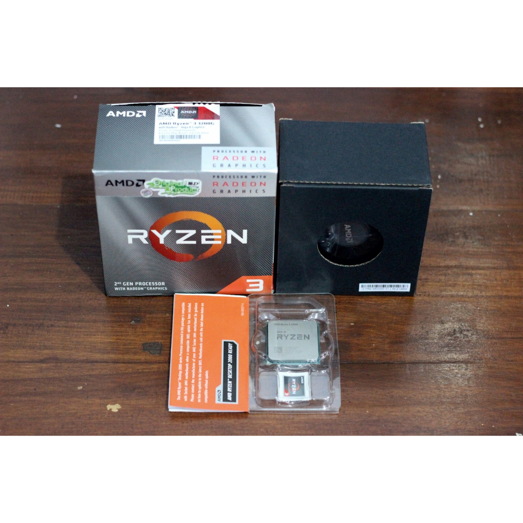 Jual Prosesor AMD Ryzen 3 Picasso 3200G with Radeon Vega 8 Up To 4.0Ghz ...