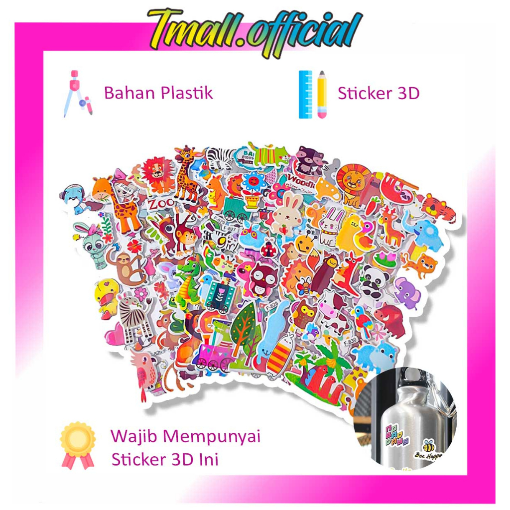 Jual TMALL Stiker Mainan Anak Sticker Anak Timbul Sticker 3D Sticker ...