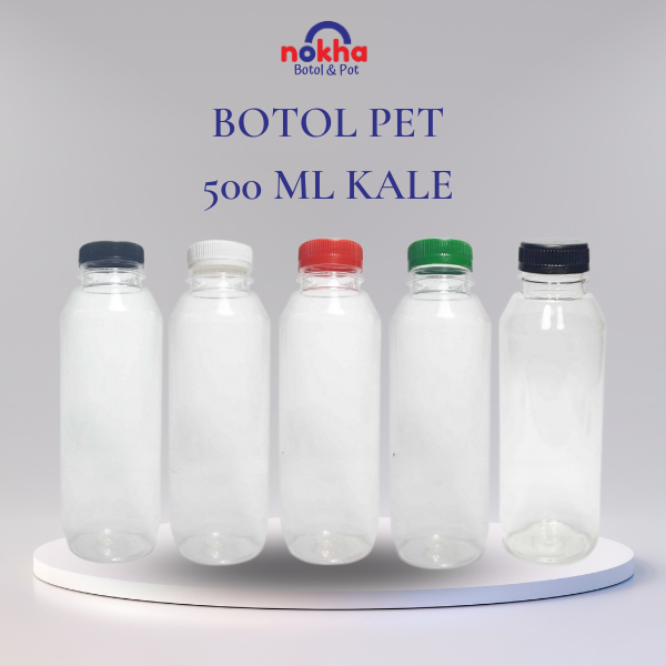 Jual Botol Pet 500 Ml Kale Warna Botol Plastik 500ML Botol Pet Food ...