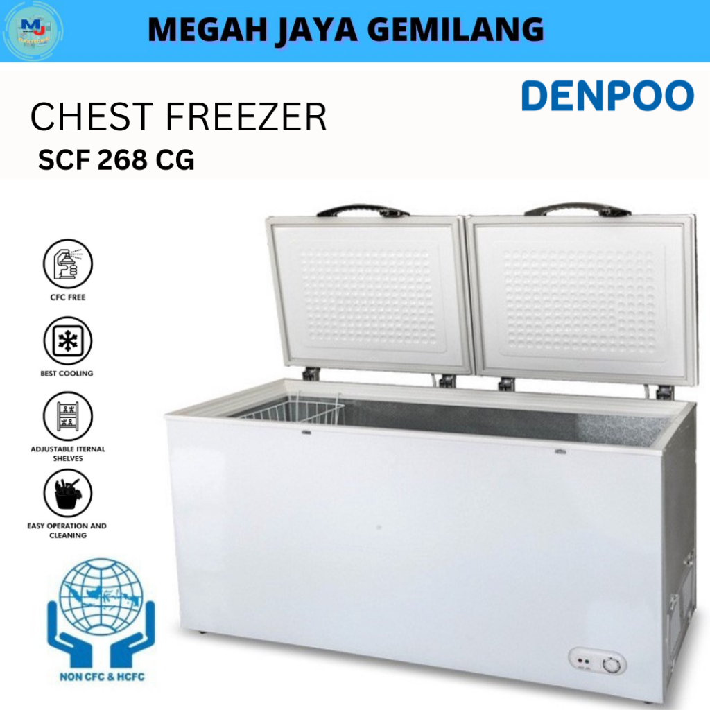 Jual SIAP ANTAR - CHEST FREEZER COOLER BOX 2 PINTU PENDINGIN DAGING ...