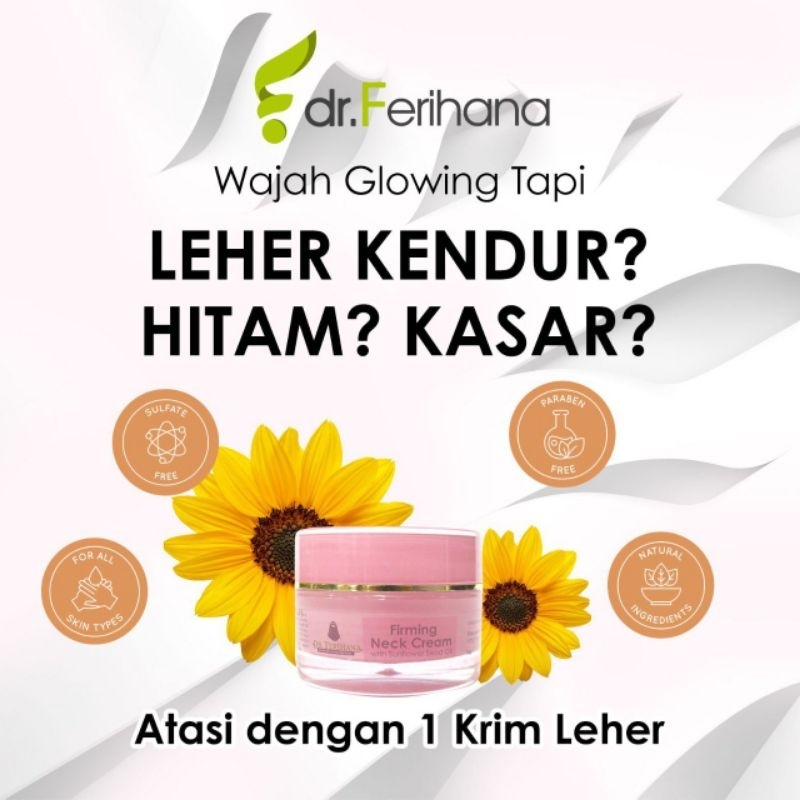 Jual Ferihana - Firming Neck Cream with Sunflower Seed Oil | Shopee Indonesia