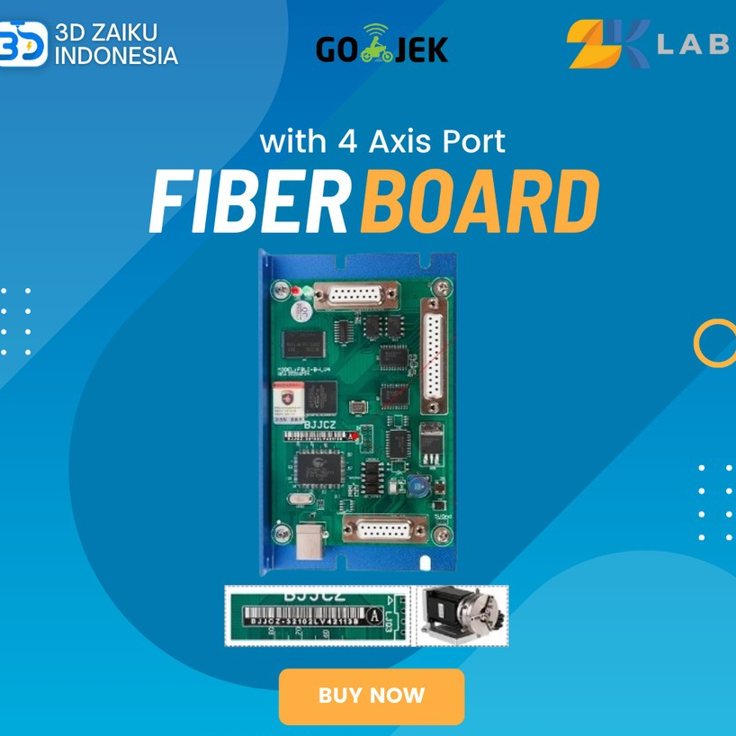 Jual Original JCZ Fiber Marking Mainboard LMCV4 FIBER M with 4 Axis ...
