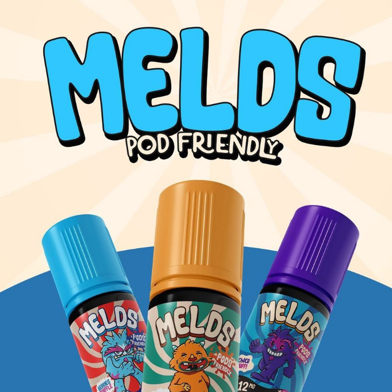 Jual Meld's 30ml 12mg Liquid Salt Creamy V1 Choco Puff V2 Berries ...