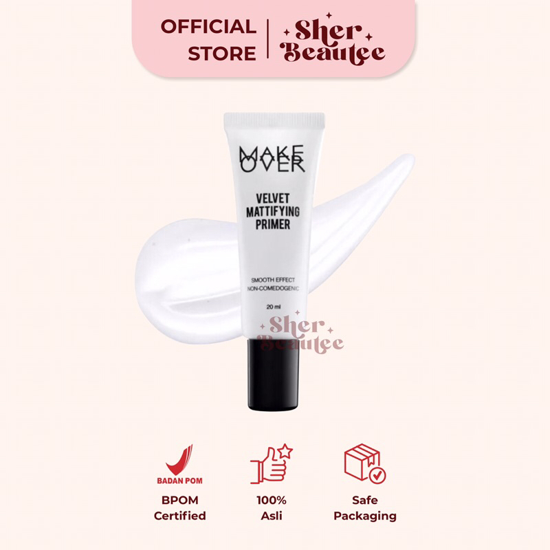 Jual Make Over Velvet Mattifying Primer 20ml | Shopee Indonesia