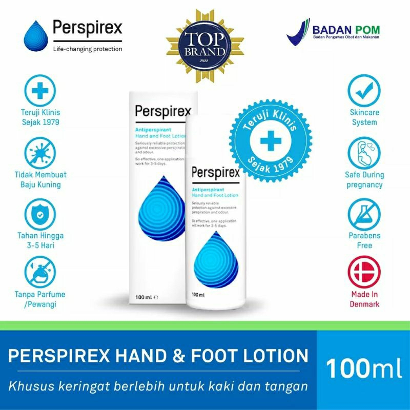 Jual Perspirex Hand and Foot Lotion High Performance Antiperspirant ...