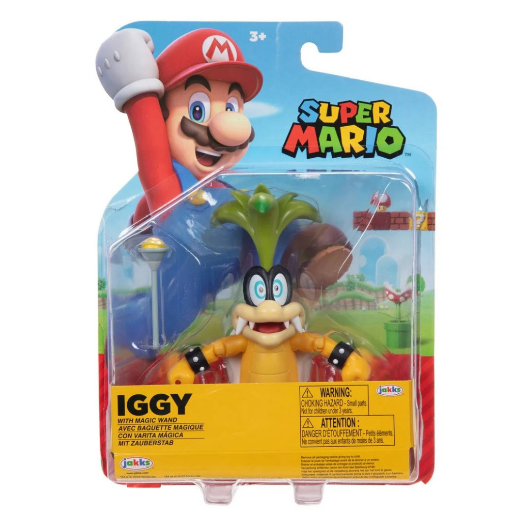Jual Super Mario 4" Figure - Iggy Koopa with Magic Wand | Shopee Indonesia