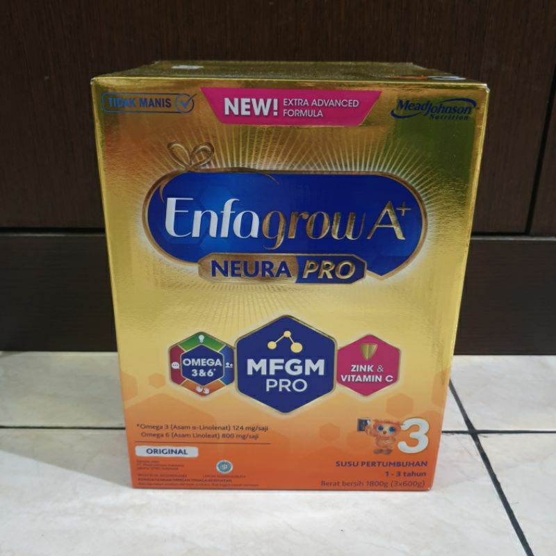 Jual Susu Enfagrow A+ 3 Original 1800gr/1200gr Pouch | Shopee Indonesia