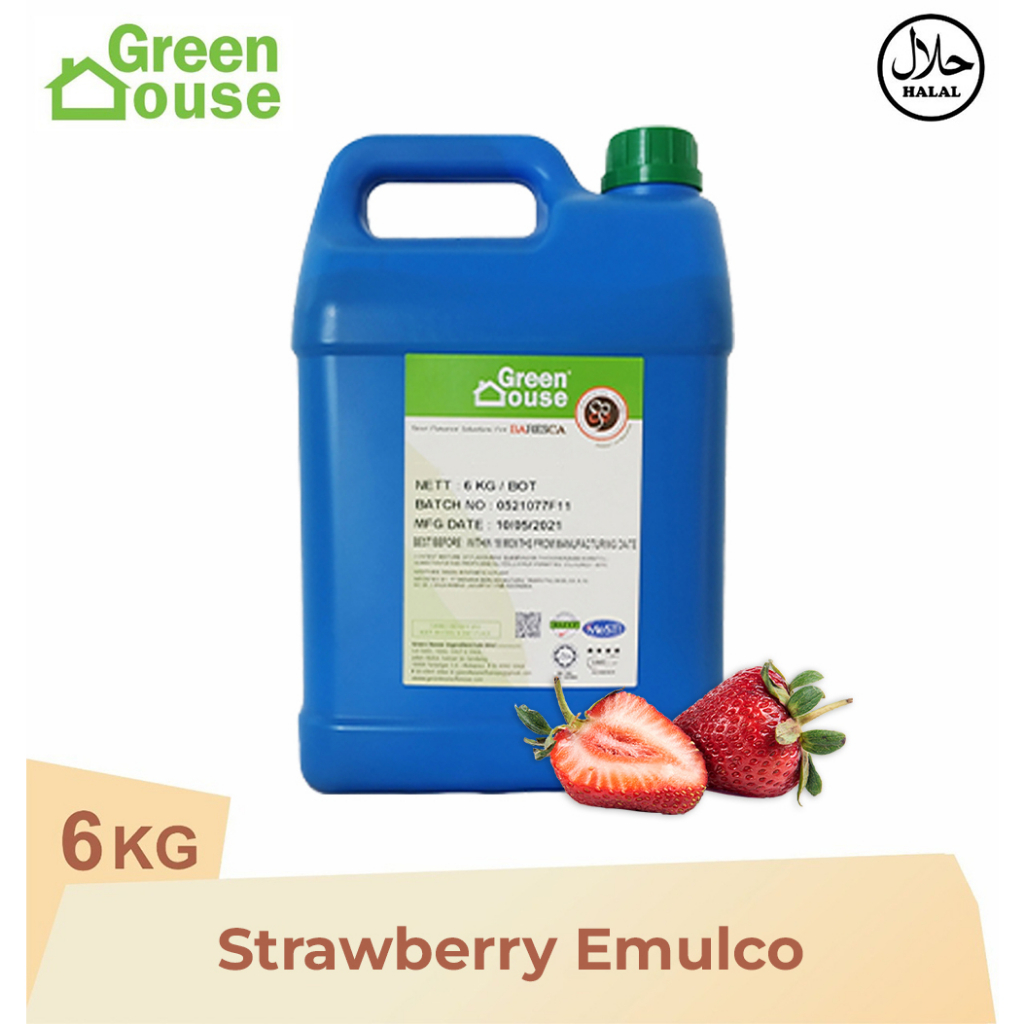 Jual Green House Strawberry Emulco - Perisa Malaysia Pasta Warna ...