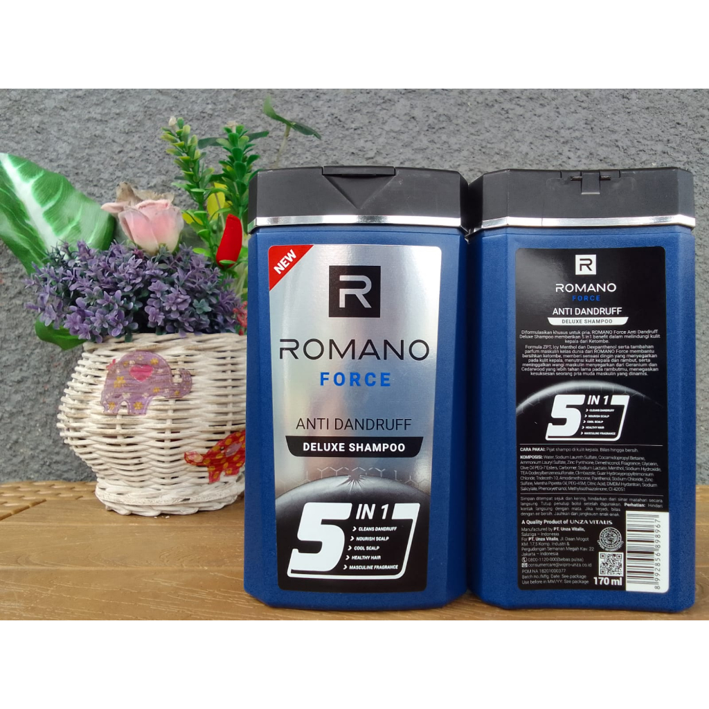 Jual Romano Force Shampoo Anti-Dandruff 170 ml | Shopee Indonesia