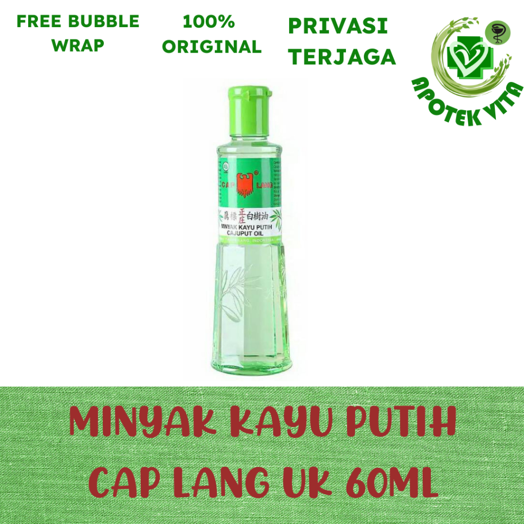 Jual LANG MKP MINYAK KAYU PUTIH UKURAN 60ML SEDANG ORIGINAL | Shopee ...