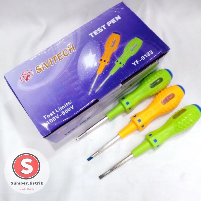 Jual Tespen/Test Pen Listrik/ Tespen Bolak-Balik/Obeng Tespen ...