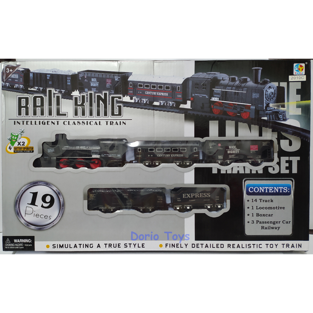 Jual Kereta Api Lokomotif Rail King Classical Train Mainan Edukasi Anak | Shopee Indonesia