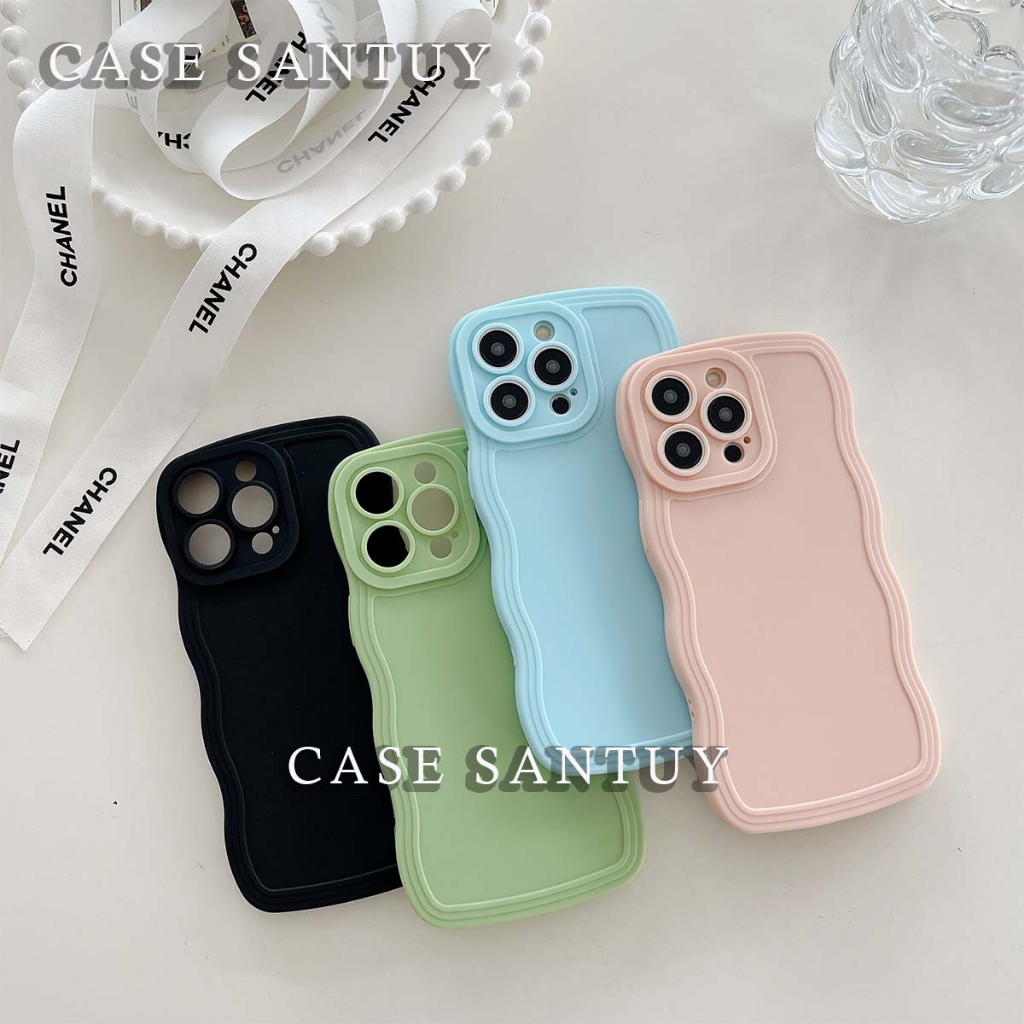 Jual Soft Case POCO M3 X3 NFC PRO C40 M5 Case Casing Gelombang Warna ...