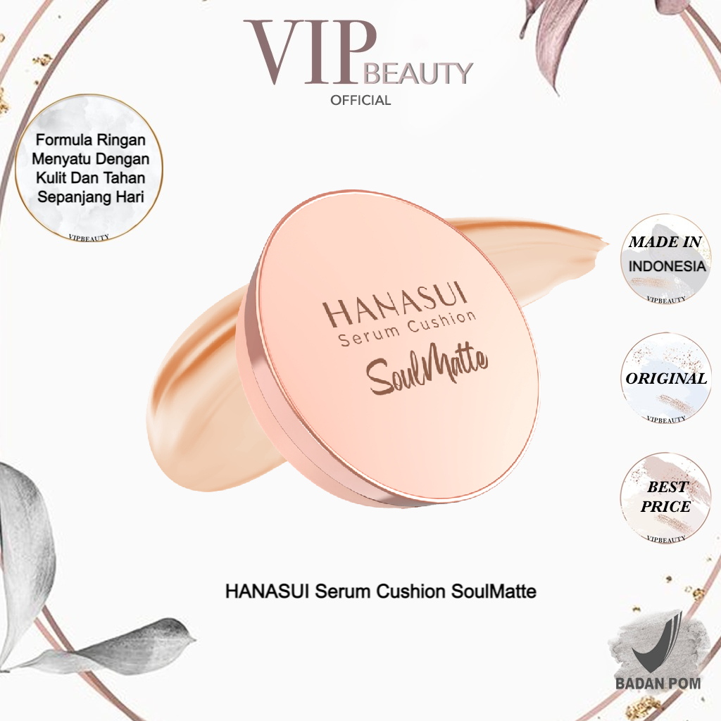 Jual HANASUI Serum Cushion SoulMatte 15g | Foundation | Flawless ...