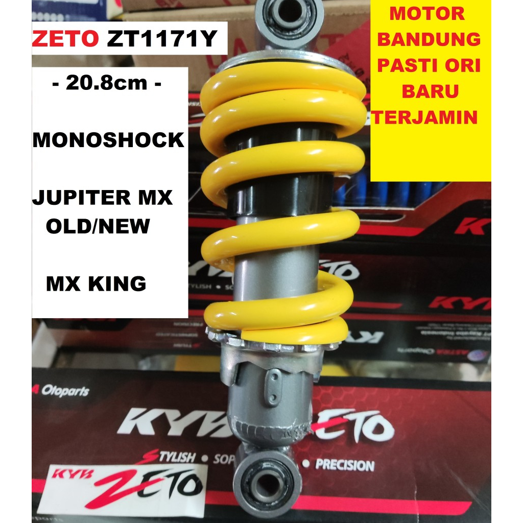 Jual KYB KAYABA ZETO SHOCK BELAKANG MONOSHOCK JUPITER MX KING ORI BARU ASTRA ZT1171Y | Shopee ...