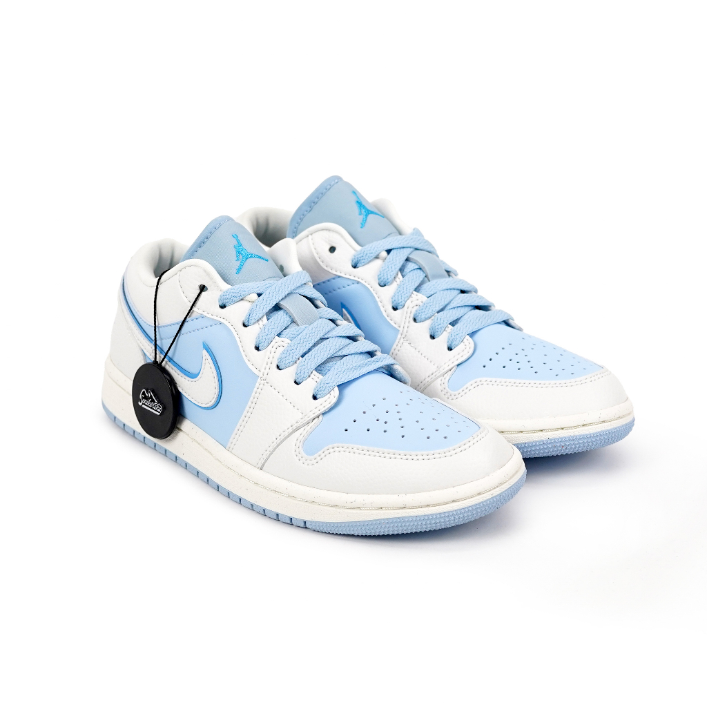 Jual Air Jordan 1 Low Reverse Ice Blue Womens | Shopee Indonesia