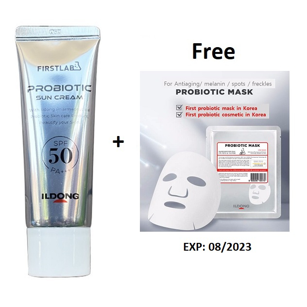Jual FIRST LAB Probiotic Sun Cream SPF50 PA+++ | Shopee Indonesia