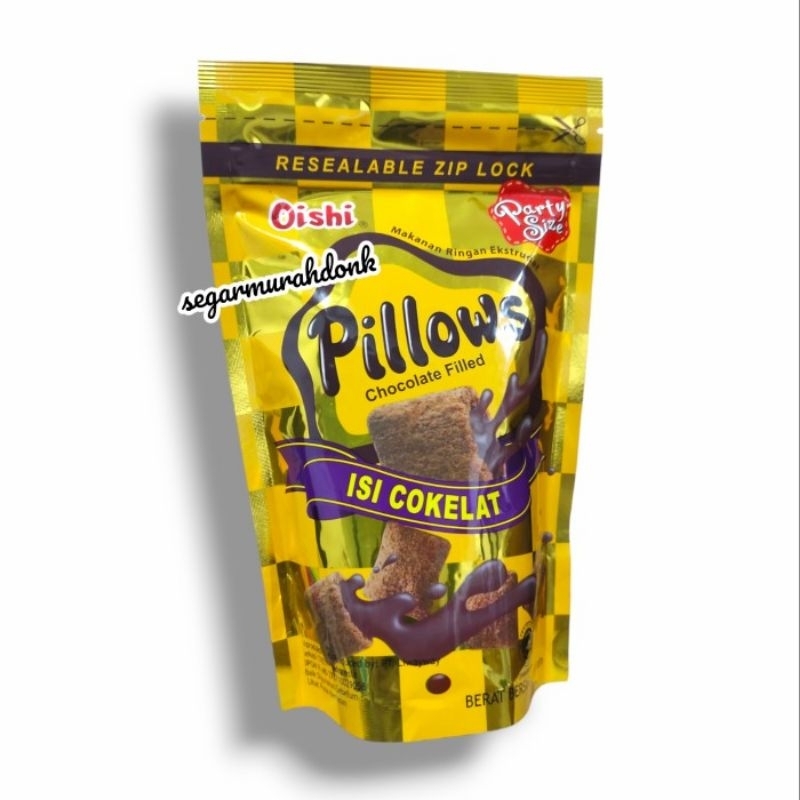 Jual Oishi Pillows 100 gram Rasa Coklat | Shopee Indonesia