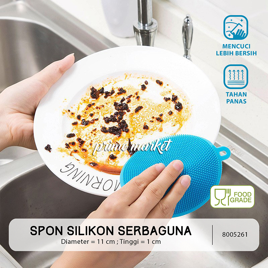 Jual Spons Cuci Piring Silikon Spon Cuci Piring Serbaguna Sponge Cuci ...