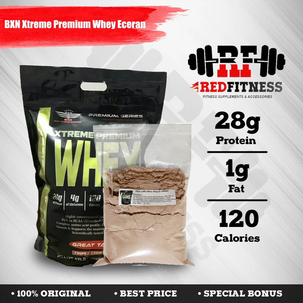 Jual BXN Whey Protein Eceran (1 lb & 2 lbs) / Whey Repack Ecer | Shopee ...