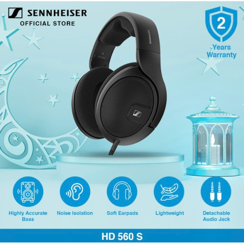 Jual SENNHEISER HD 560S HiFi Headphone | Shopee Indonesia