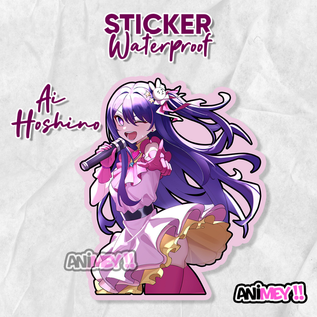 Jual Stiker Ai Hoshino / Sticker Anime Waterproof | Shopee Indonesia