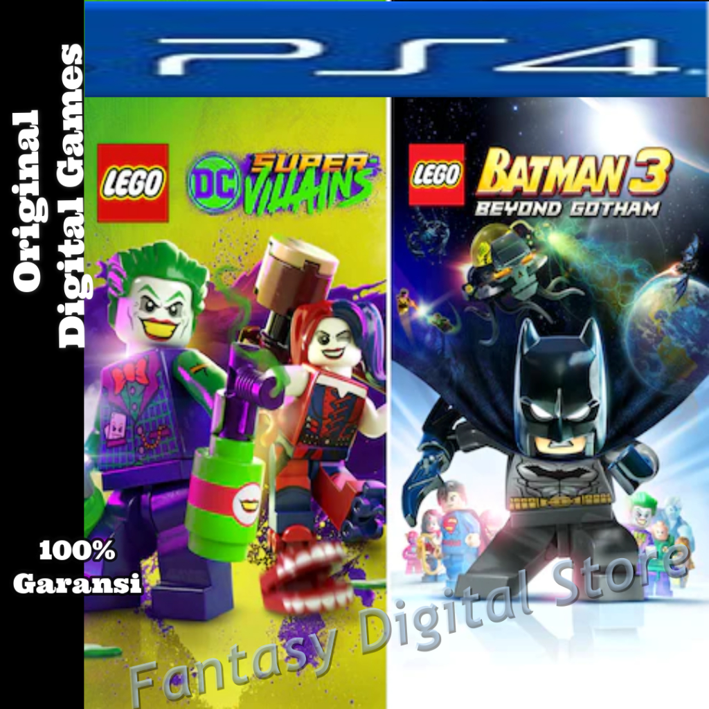 Jual LEGO DC Heroes & Villains Bundle PS4 PS5 Digital | Shopee Indonesia