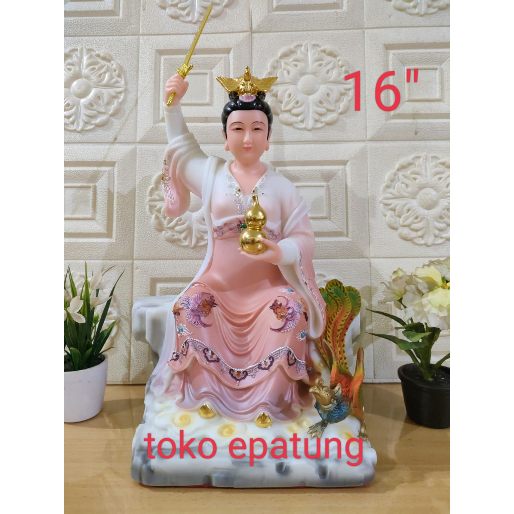 Jual patung Dewi qiu tien niu niu /Jiu Tian Xuan Ni - Mamer - 16 inch ...