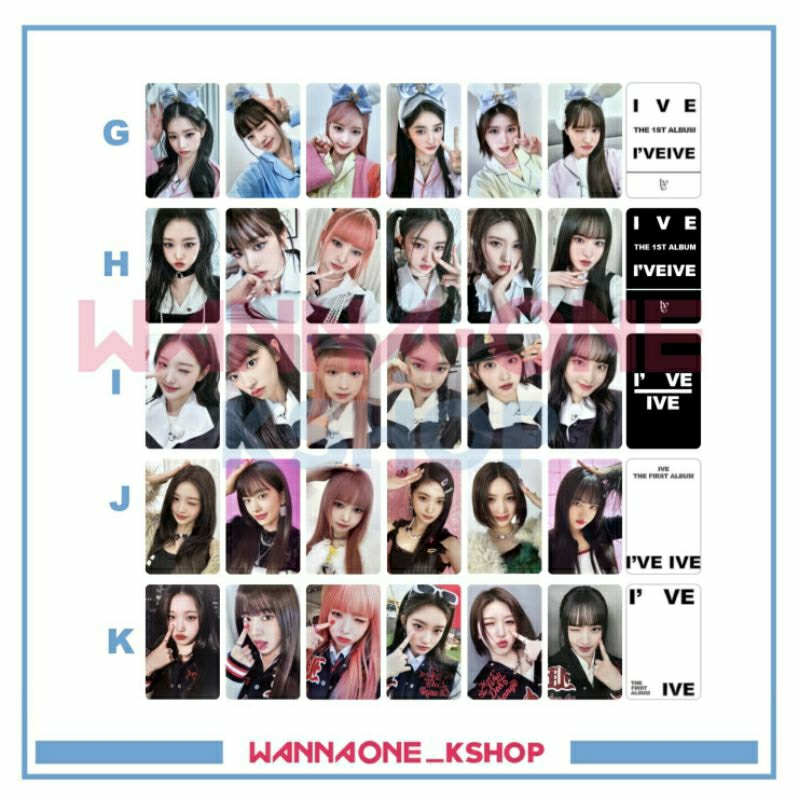 Jual photocard IVE I'VE POB | Shopee Indonesia