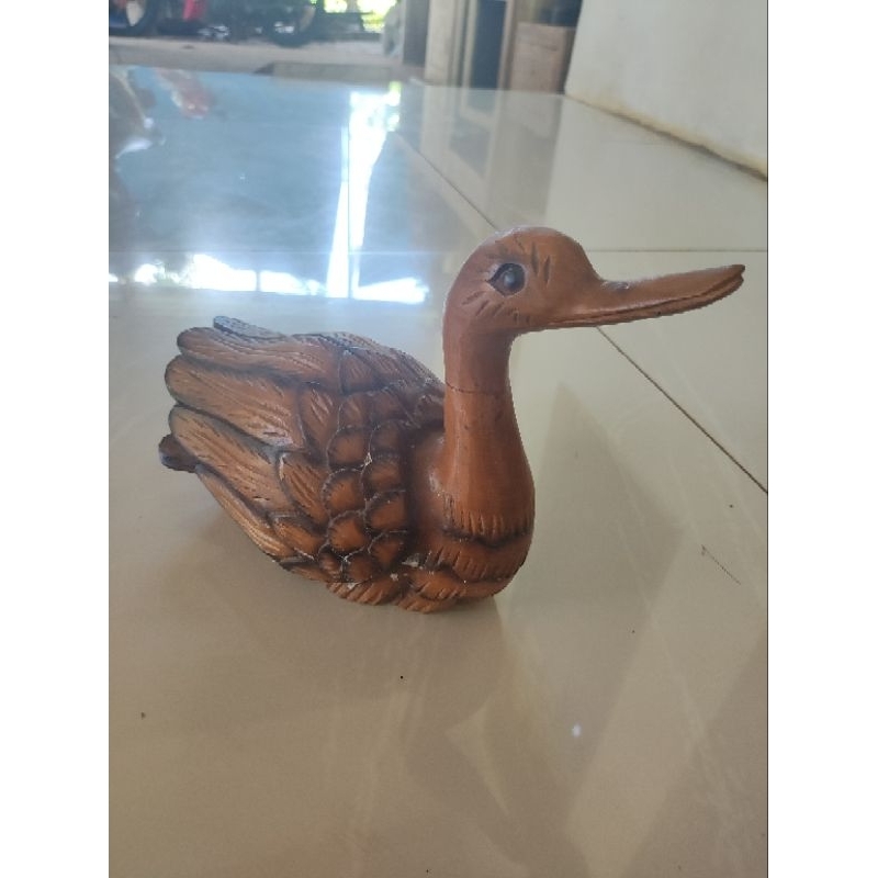 Jual PATUNG BEBEK KAYU KHAS JEPARA | Shopee Indonesia