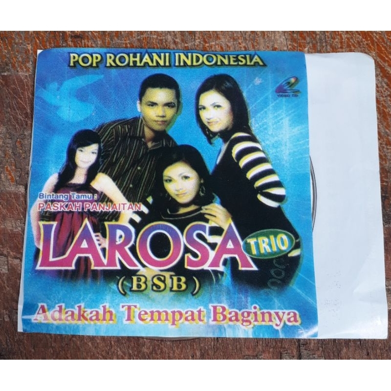 Jual Kaset Vcd Lagu Pop rohani indonesia Larosa | Shopee Indonesia