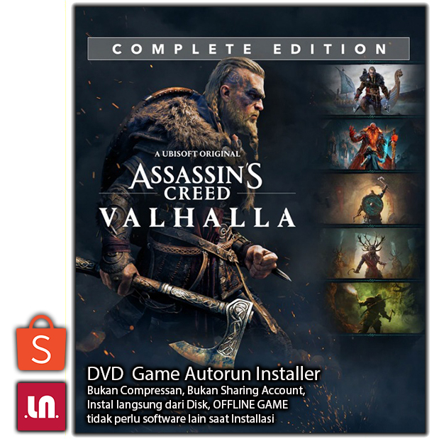 Jual Assassin's Creed Valhalla (Complete Editions) - PC DVD Game ...